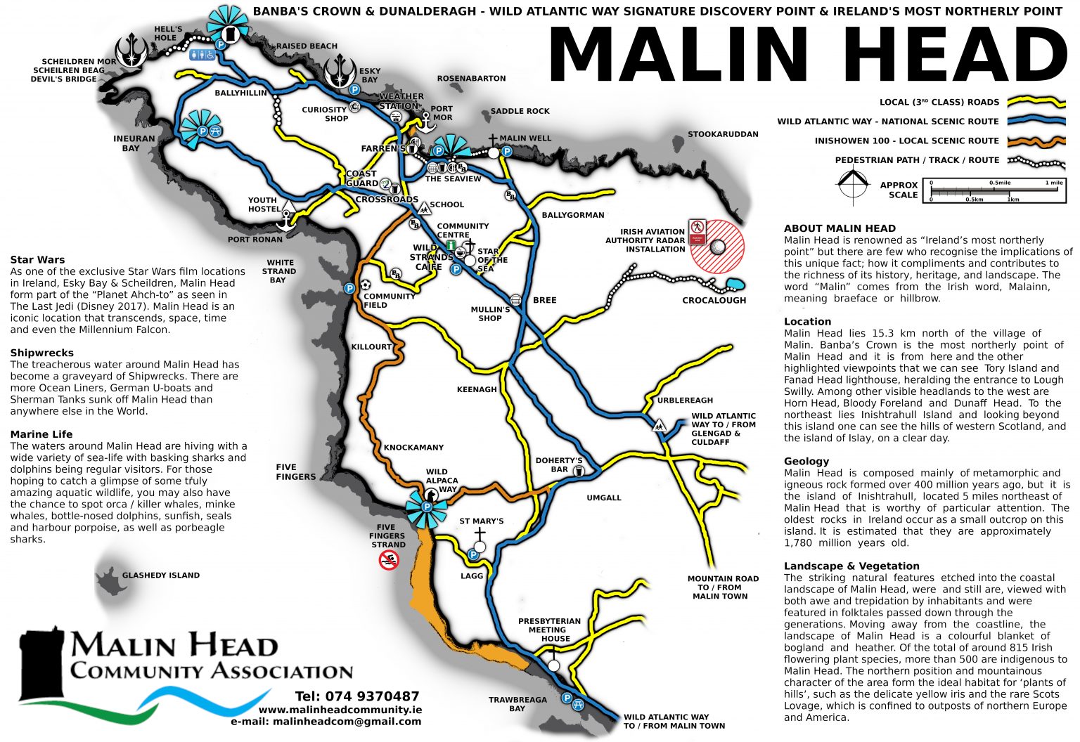 Tourist Information - Malin Head Community Association